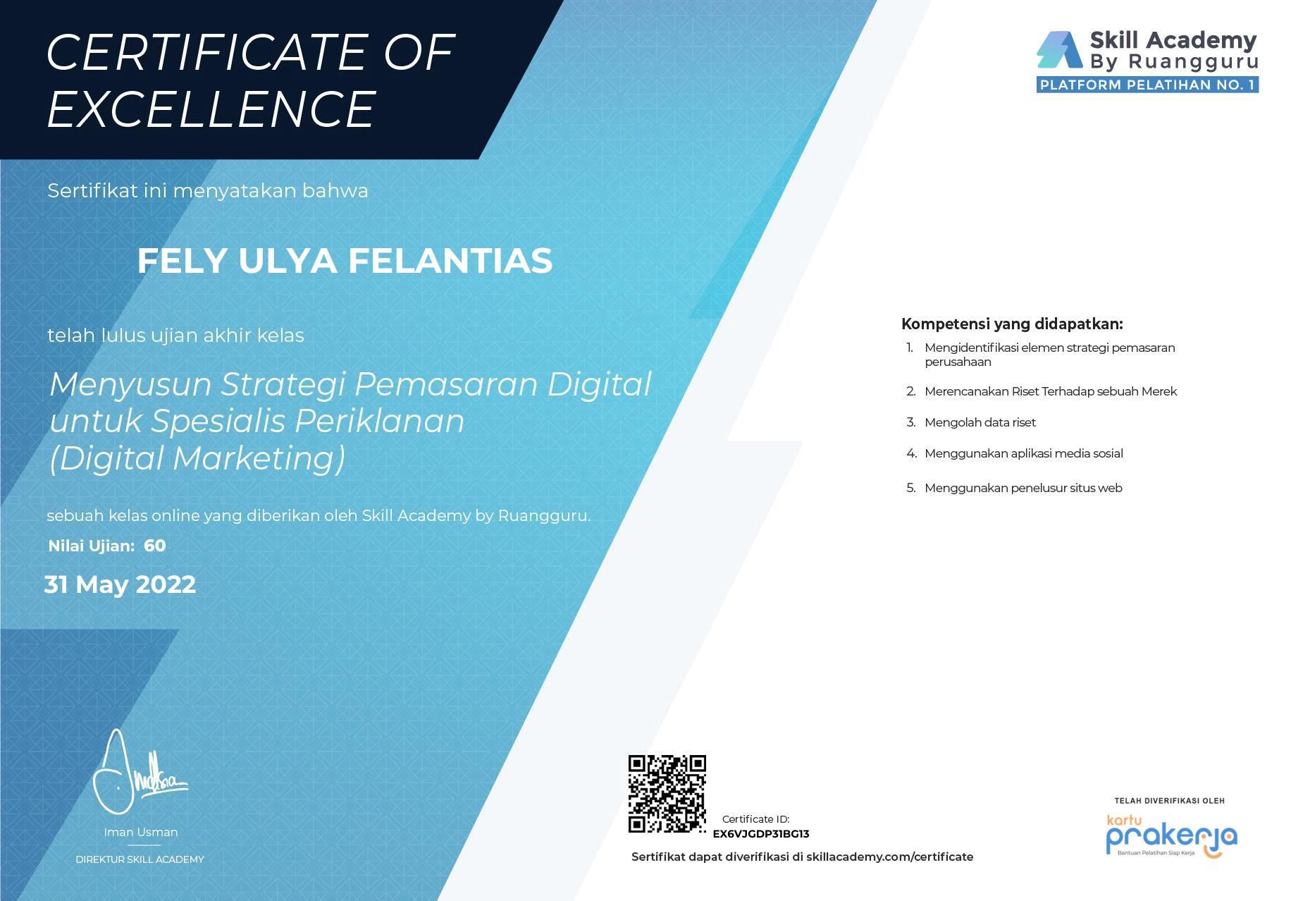 Fely Ulya Felantias - Digital Marketing Specialist | LinkedIn