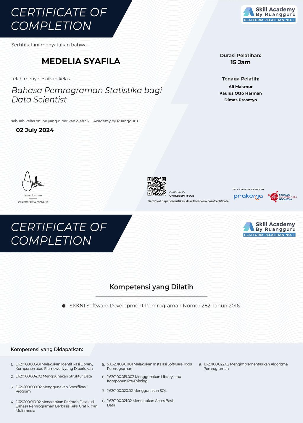 Medelia Syafila - -- | LinkedIn