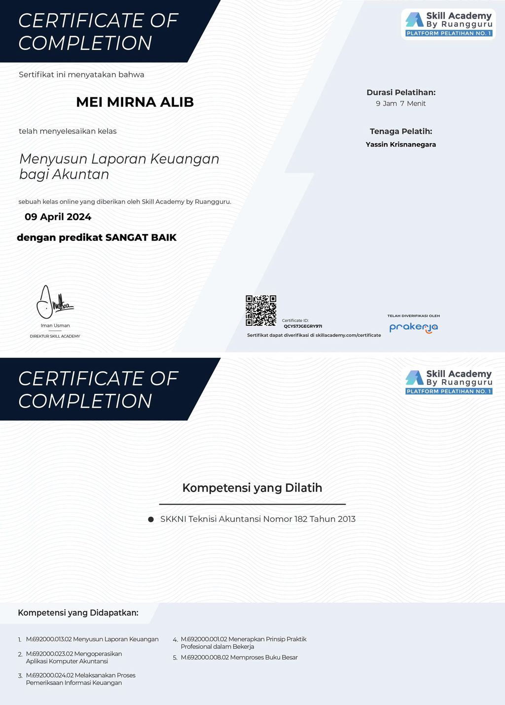 Mei Mirna - 2021 Accounting Graduate | Experienced Accounts Receivable ...