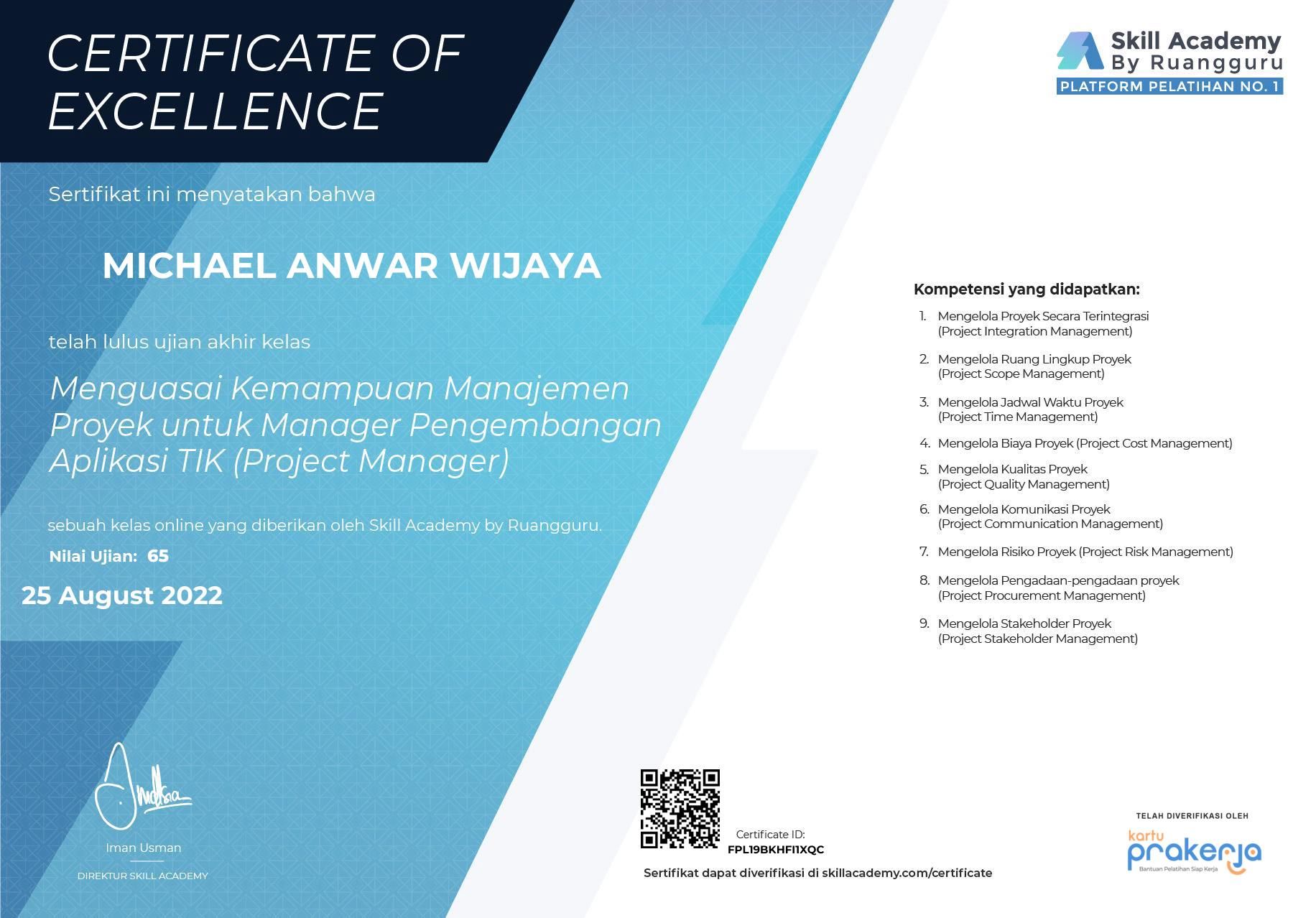 Michael Anwar Wijaya - Accounts Receivable at PT. Sakti Abadi Kilat ...