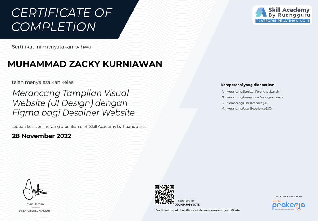 Muhammad Zacky Kurniawan - Web Developer | LinkedIn